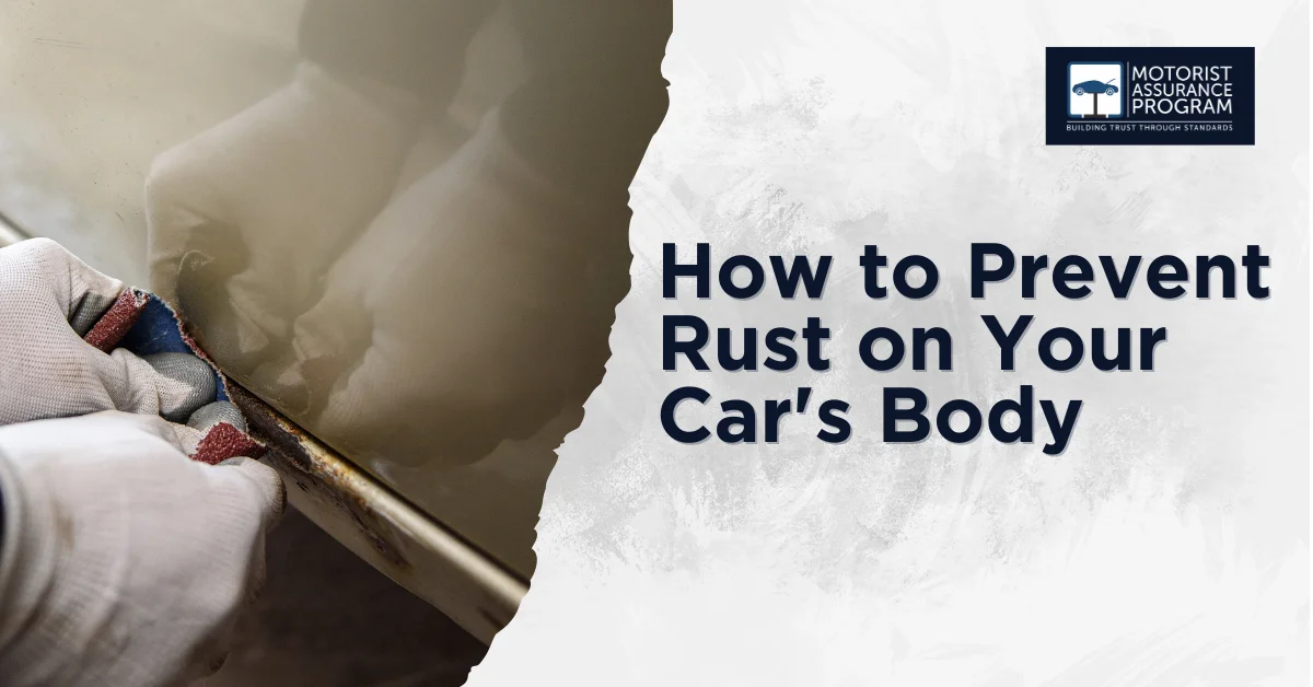 How to Prevent Rust on Your Car's Body - Motorist Assurance Program