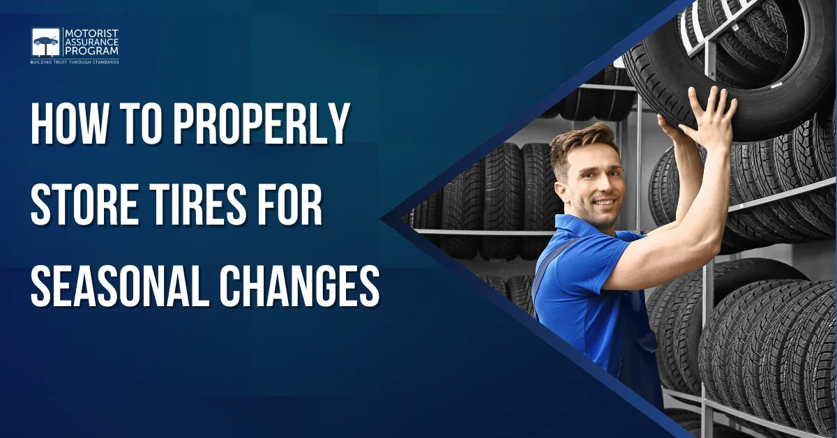 How to Properly Store Tires for Seasonal Changes - Motorist Assurance ...